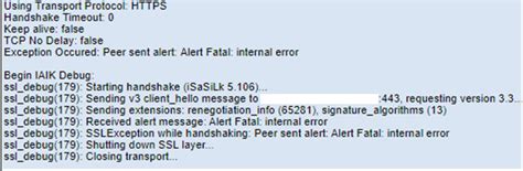 Solved Curitysslsslexception Peer Sent Alert A Sap Community