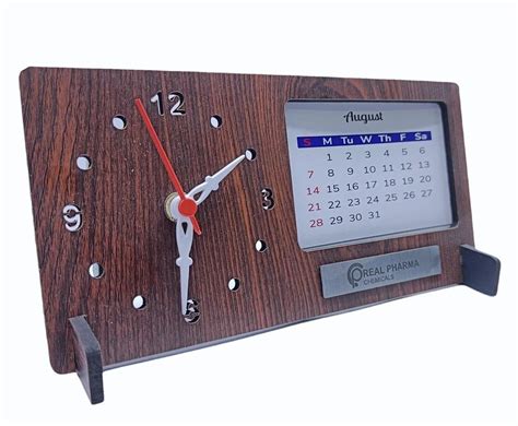 Digital Mdf Wooden Clock With Calendar At ₹ 130 Piece In New Delhi Id 2852542125988