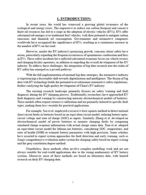 Technical Seminar 2 Pdf Electric Vehicle Artificial Intelligence