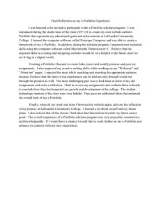 E Portfolio Reflection Babe Growth Web Design