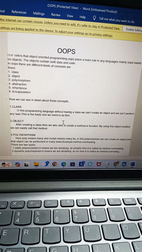 Tejaswari Batti On Linkedin Task 28 Practice Oops Concepts Task 29 Prepare A Doc On Today