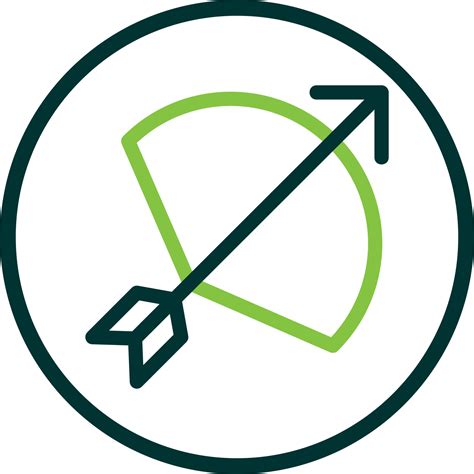Bow Arrow Vector Icon Design 15341240 Vector Art At Vecteezy