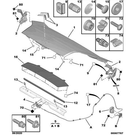 Citroen Nemo 2008 2015 Petrol Manual Bonnet Control 7937 W5 Citroen Direct Parts