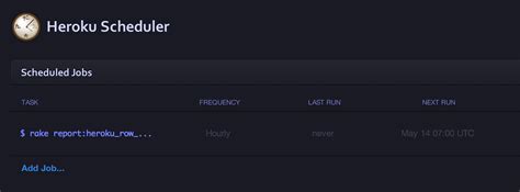 Heroku Postgres Row Limit Email Notifications