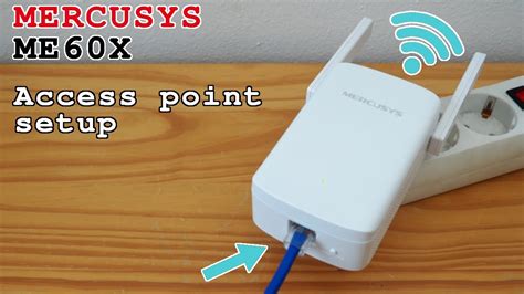 Tp Link Mercusys Me60x Wi Fi 6 Extender • Access Point Mode Setup Youtube