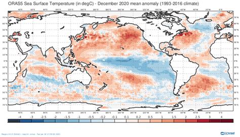 Oras5 Global Ocean Reanalysis Monthly Data From 1958 To Present