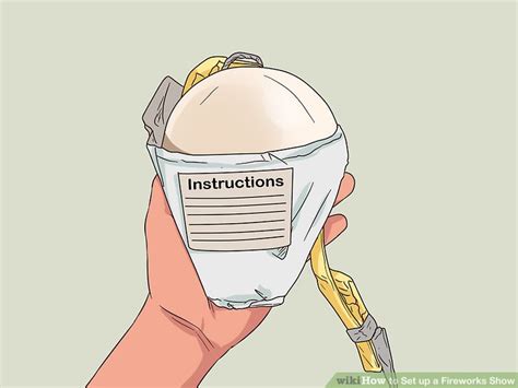 How To Set Up A Fireworks Show With Pictures WikiHow