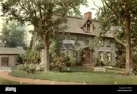 The Old Manse A Historic Rectory Home Of Nathaniel Hawthorne 1804