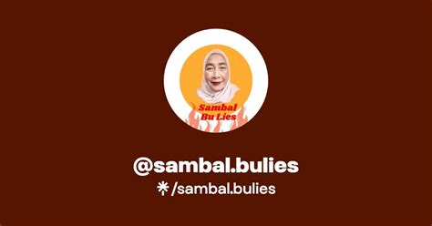 Sambal Bulies Linktree