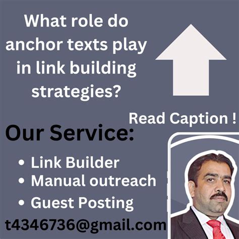 Muhammad Ramzan On Linkedin Anchor Texts Play A Crucial Role In Link Building Strategies And…