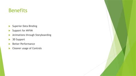 Windows Presentation Foundation Wpf And Infragistics Ppt