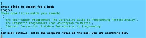 GitHub Tmflower Book Inventory A Command Line Program For Managing