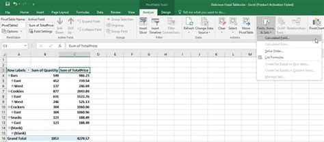 How To Create Pivot Table Calculated Fields Goskills