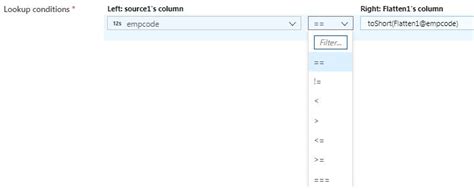 Using Lookup In Adf Data Flow