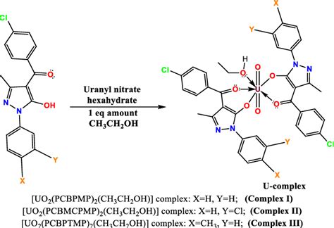 Synthetic Route Of Uranyl Complexes Download Scientific Diagram