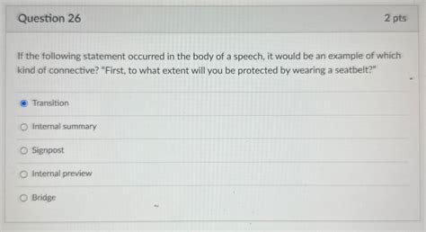 Solved Question 262 ﻿ptsif The Following Statement Occurred