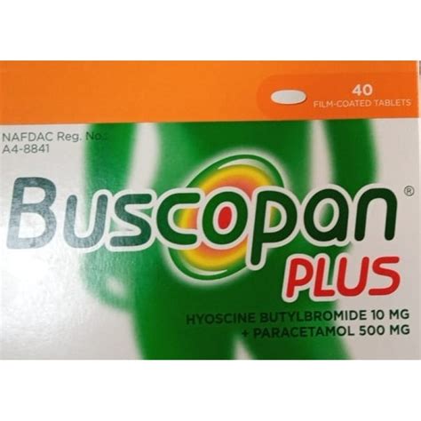 Buscopan Plus 40 Tabs