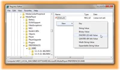 Share Windows Media Player Content From Folder On Network Share