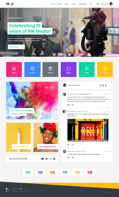 Intranet Design Examples Guaranteed To Inspire Your Employees