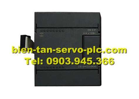 Mô đun Siemens Analog Input EM231 6ES7231 0HC22 0XA8 Biến tần Servo