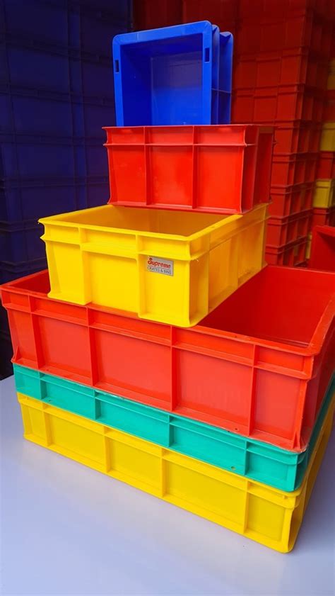 Red Hdpe Colour Crates At ₹ 375 Piece In Pimpri Chinchwad Id 2850766806712
