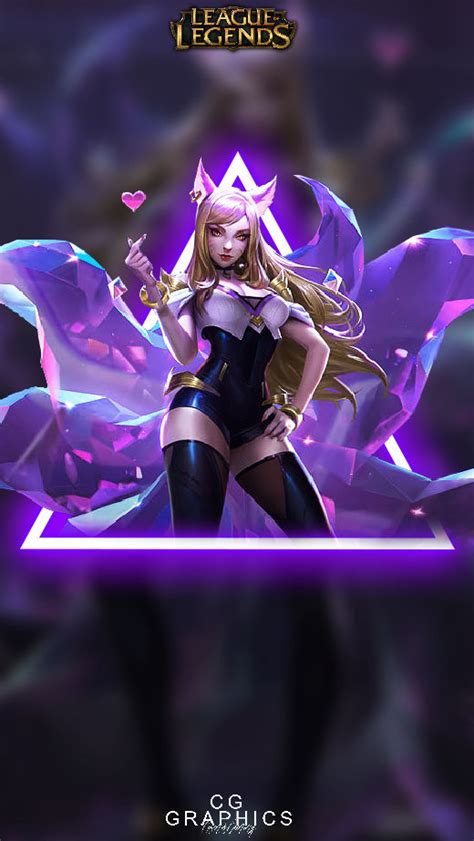 Ahri K Da Popstars Wallpaper By Cosmos Arts On Deviantart