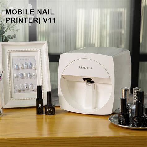 네일프린터기 O2nails V11 디지털 네일 아트 프린터 자동 인쇄 기계 Diy 모바일 티몬