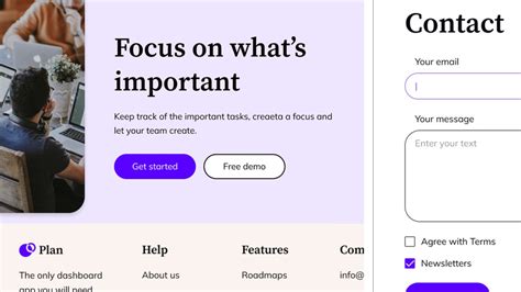Create A Simple Web Page With Figma Components Figma Video Tutorial Linkedin Learning