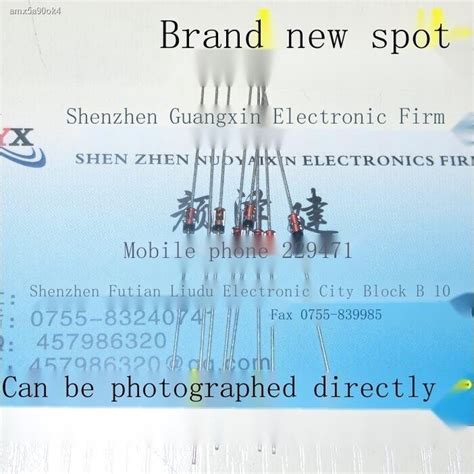 Bat85 Bat85s Schottky 30v 200ma Detection Diode In Line Do 35 1k 58 Yuan Shopee Philippines
