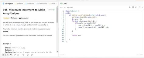 day 104 of dsa challenge how to make array unique jay prakash posted on the topic linkedin