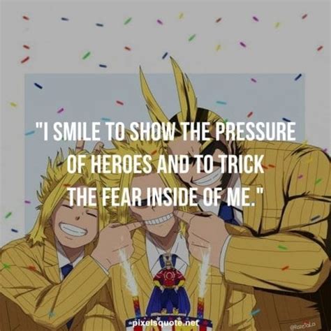 Best All Might Quotes From My Hero Academia Pixelsquote Net