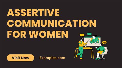 Assertive Communication For Women Examples