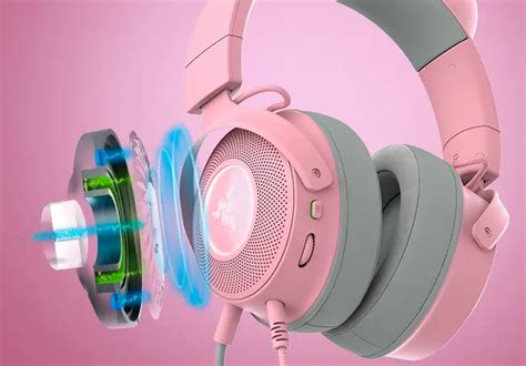 אוזניות Kraken Kitty V2 Pro רייזר Razer באג