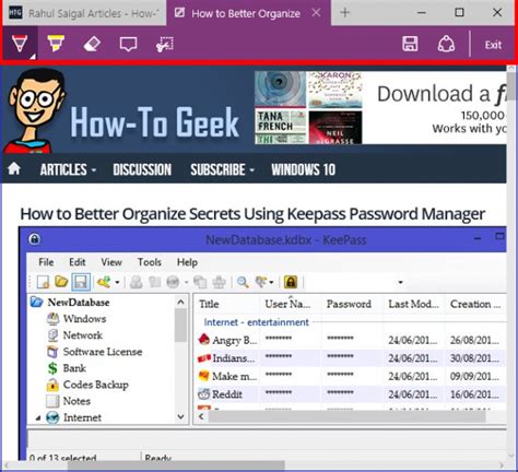 چگونه روی صفحات وب در Microsoft Edge یادداشت نویسی کنیم؟