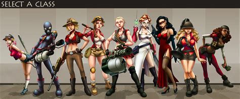 TF2 Select A Class By Ghostfire On DeviantArt
