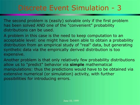 Ppt Discrete Event Simulation 3 Powerpoint Presentation Free