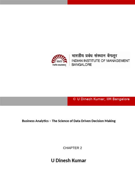 Chapter 2 Descriptive Analytics Pdf