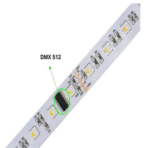 China DMX Controlled RGBW LED Tape Manufacturers Factory Customized DMX Controlled RGBW LED