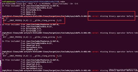 Arm Himix200交叉编译器，make出错arm Himix200 Linux没有make Csdn博客