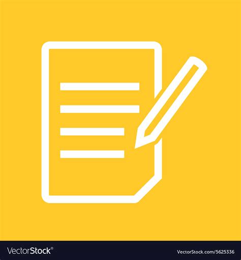 Assignment Royalty Free Vector Image Vectorstock