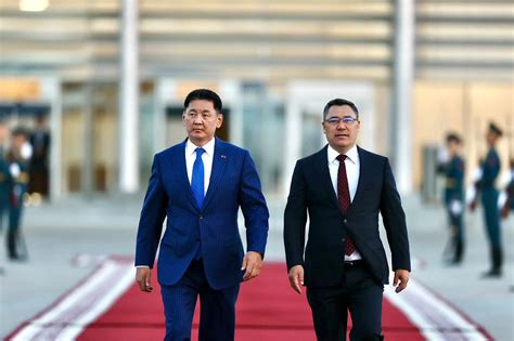 Монгол Улсын Ерөнхийлөгч У Хүрэлсүхийн Киргиз Улсад хийсэн төрийн айлчлал өндөрлөлөө