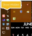 How To Show Hide System Tray Icons Windows 10 Daves Computer Tips