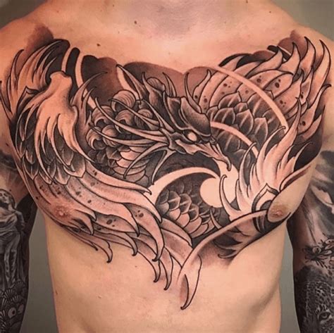 Chest Piece Tattoo