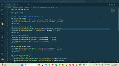 dhara prajapati on linkedin 🛑 multiple steps form using html