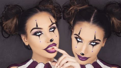 Cute Girly Clown Makeup