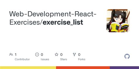 Github Web Development React Exercises Exercise List