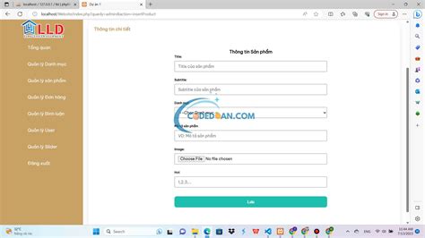 Website Php Thuần Mvc Shop Bán đồ Nội Thất Full Báo Cáo Sàn Giao Dịch Source Code Chia Sẻ