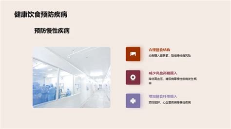 健康饮食，从我做起 Ppt模板下载