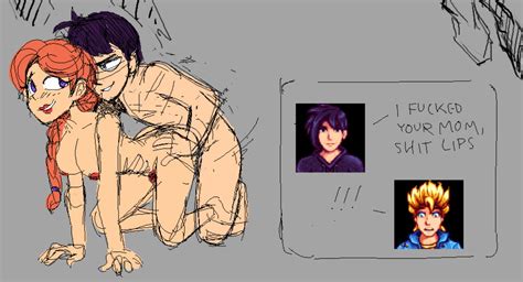Rule 34 1girls 2boys Achybreakfast Colored Sketch Jodi Stardew