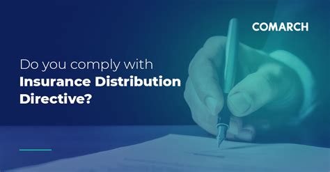 Do You Comply With Insurance Distribution Directive Idd